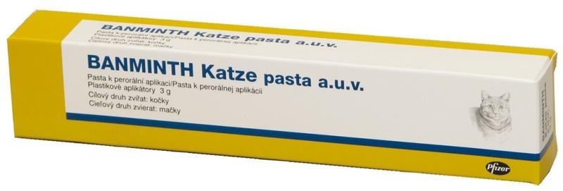 Banminth Katze 115,3 mg/g paste 3 g